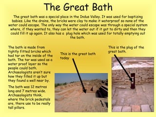 Mohen jo Daro Indus valley by ALI HYDER GADHI BALOCH | PPT