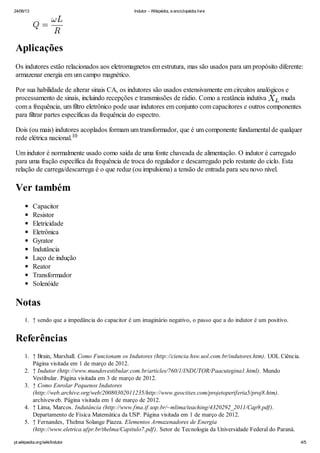 Indutor | PDF