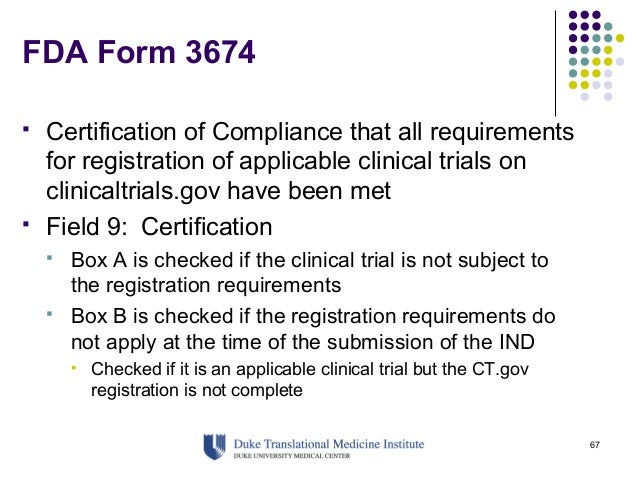 CFTCC Workshop: IND Exemption, Preparation, and Maintenance