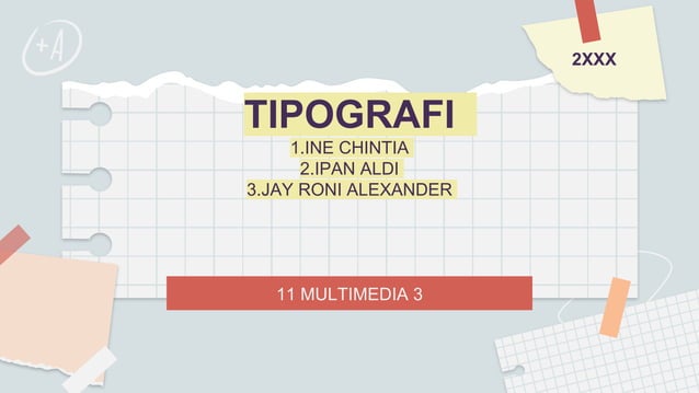 Pengenalan TIPOGRAFI Desain Grafis Percetakan | PPTX