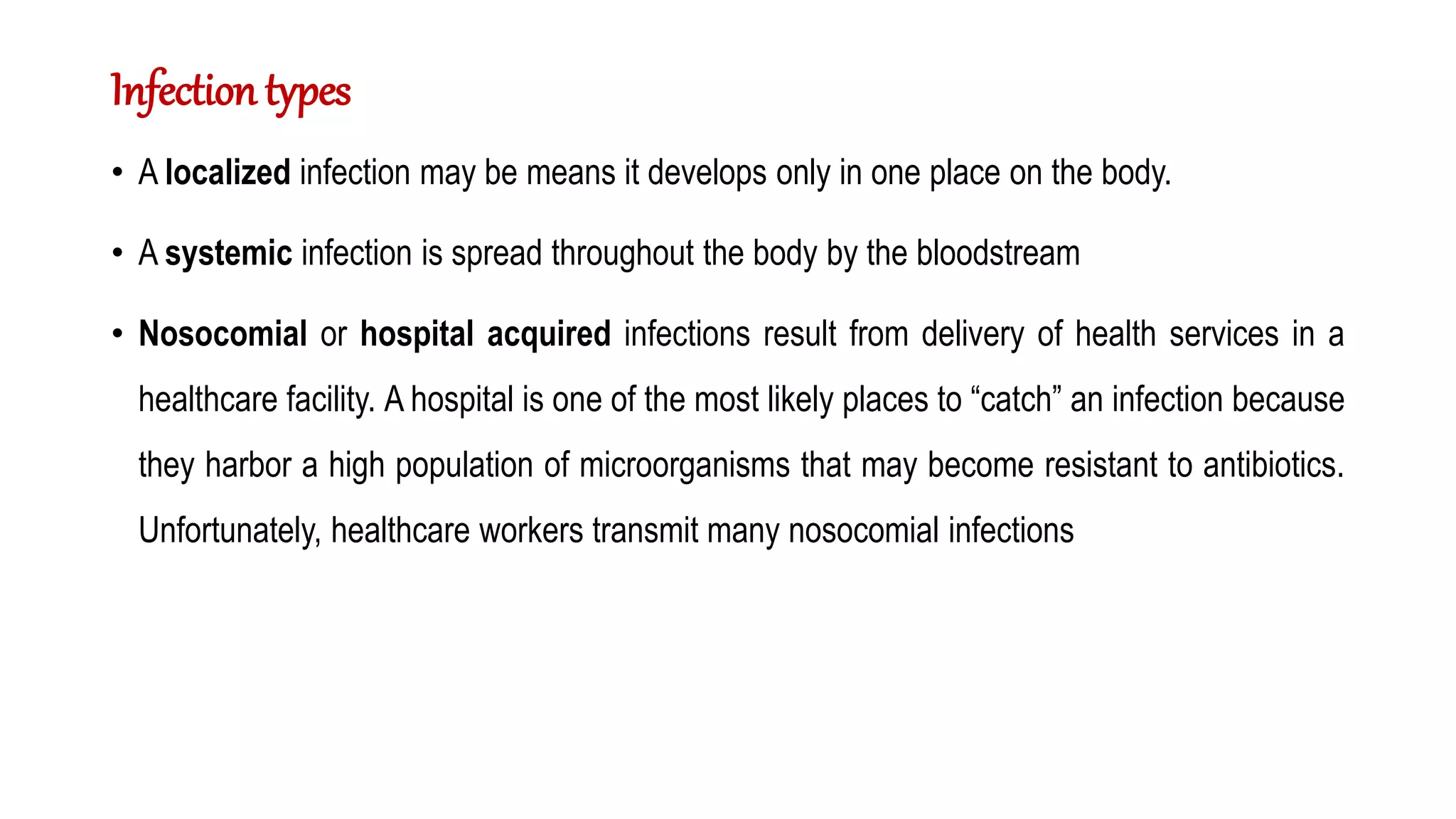 Role of Nurse Infection control | PPTX