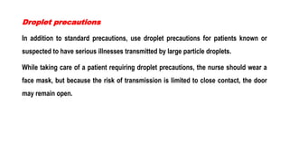 Role of Nurse Infection control | PPTX