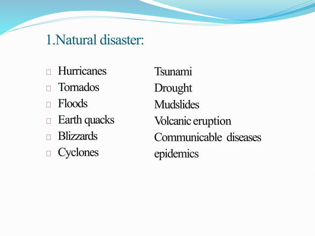 disaster management and nursing | PPTX | First Aid | Injuries