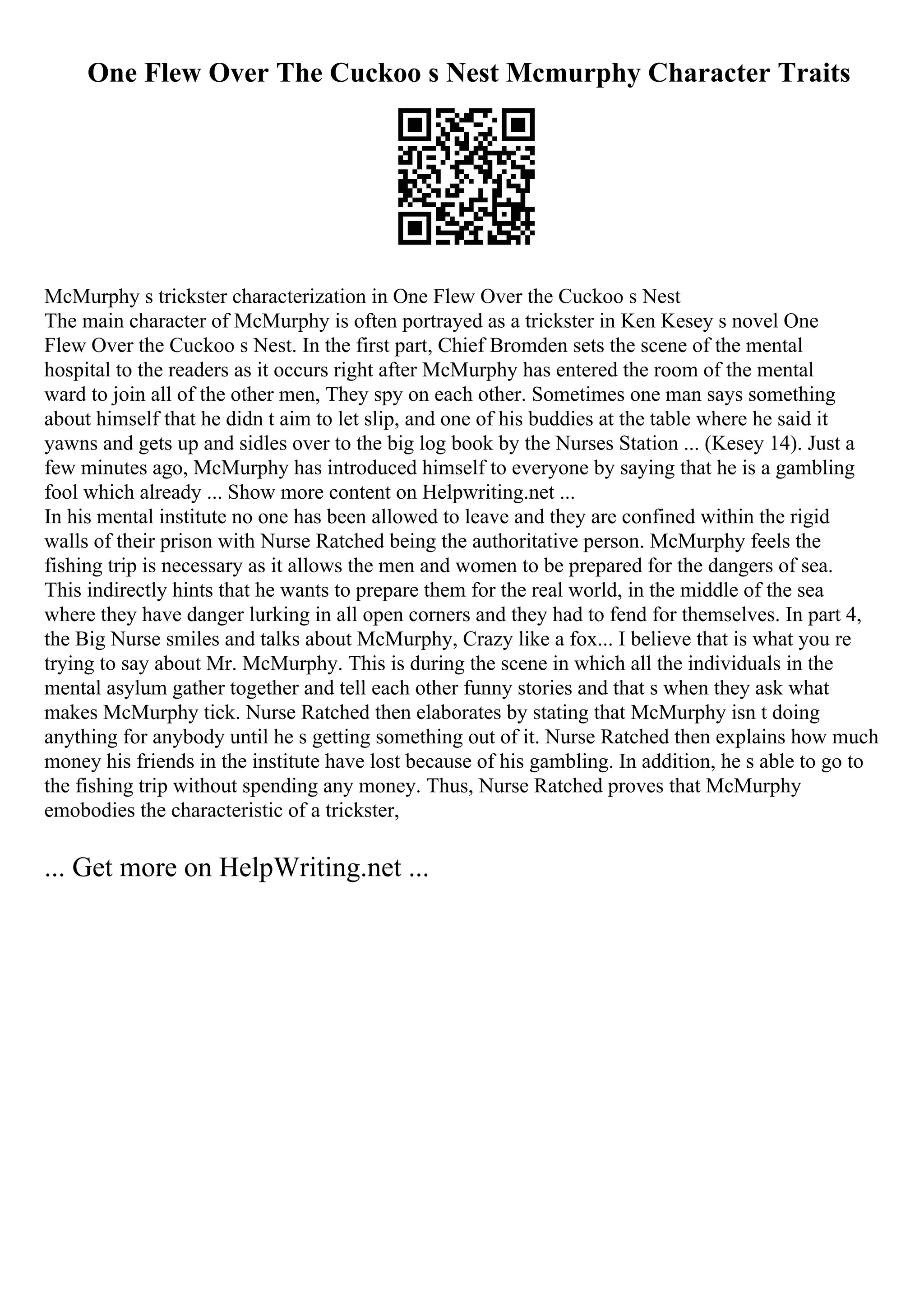 I Need Ideas For A Compare And Contrast Essay | PDF