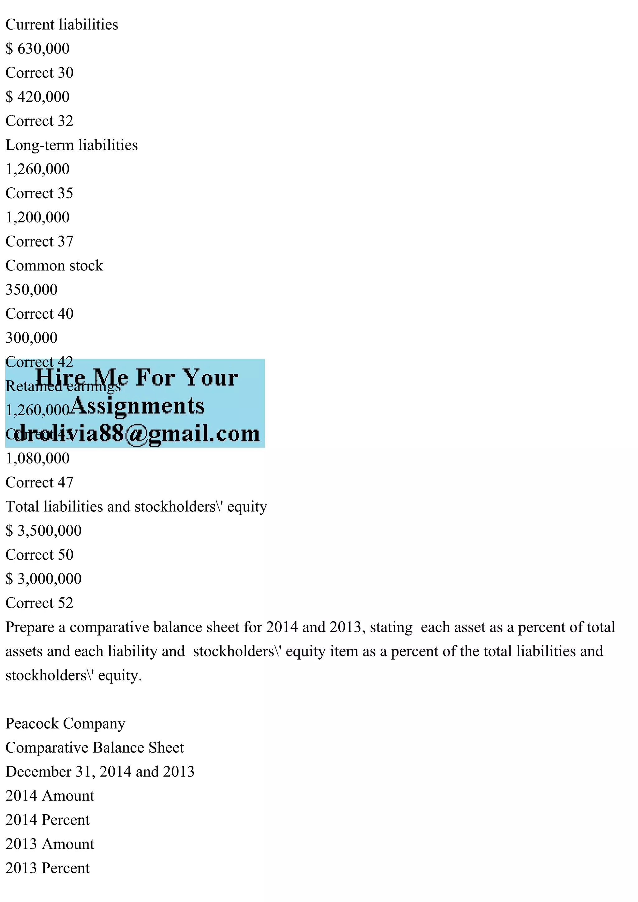 I need to calcuate the vertical analysis This is from the Financ.pdf