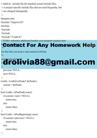 I need to implement in c++ this non-List member function void print.pdf