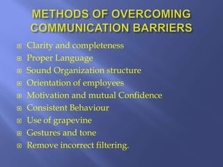 Ineffective communication is the fault of the | PPTX