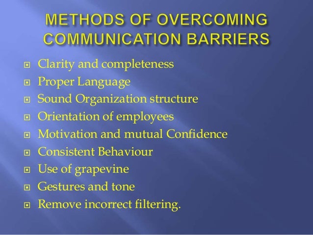 Ineffective communication is the fault of the