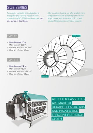 DISC FILTERS – INNOVATION IN TERTIARY WATER TREATMENT | PDF