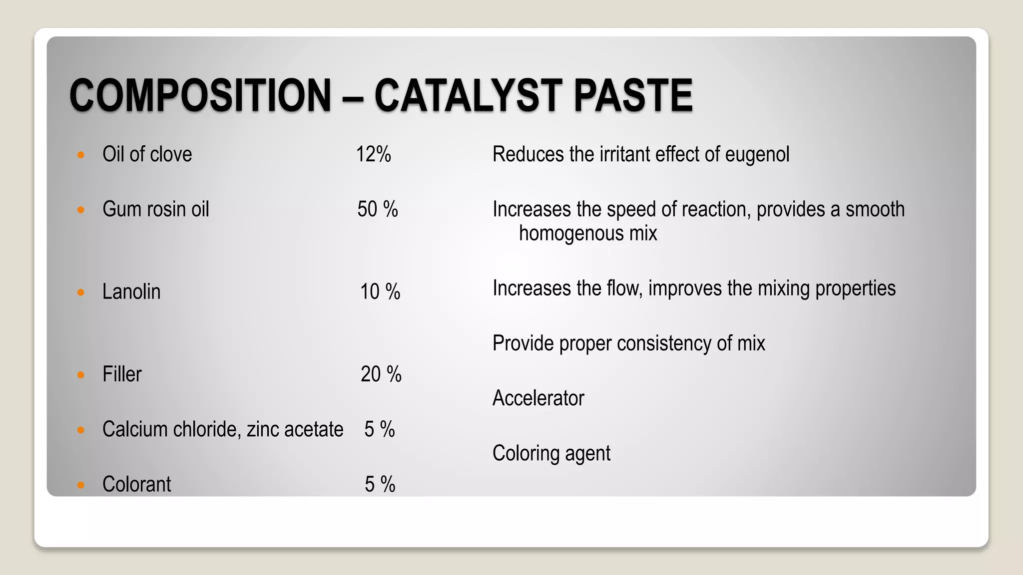 Inelastic impression materials | PPTX