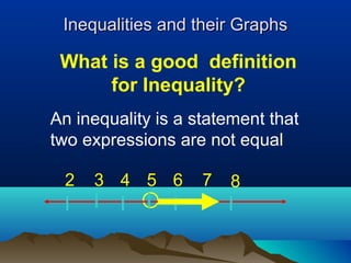 Inequalities | PPT