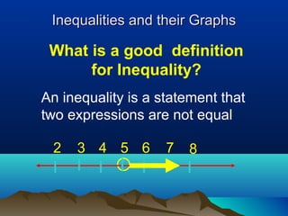 Inequalities | PPT