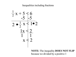 Inequalities | PPTX