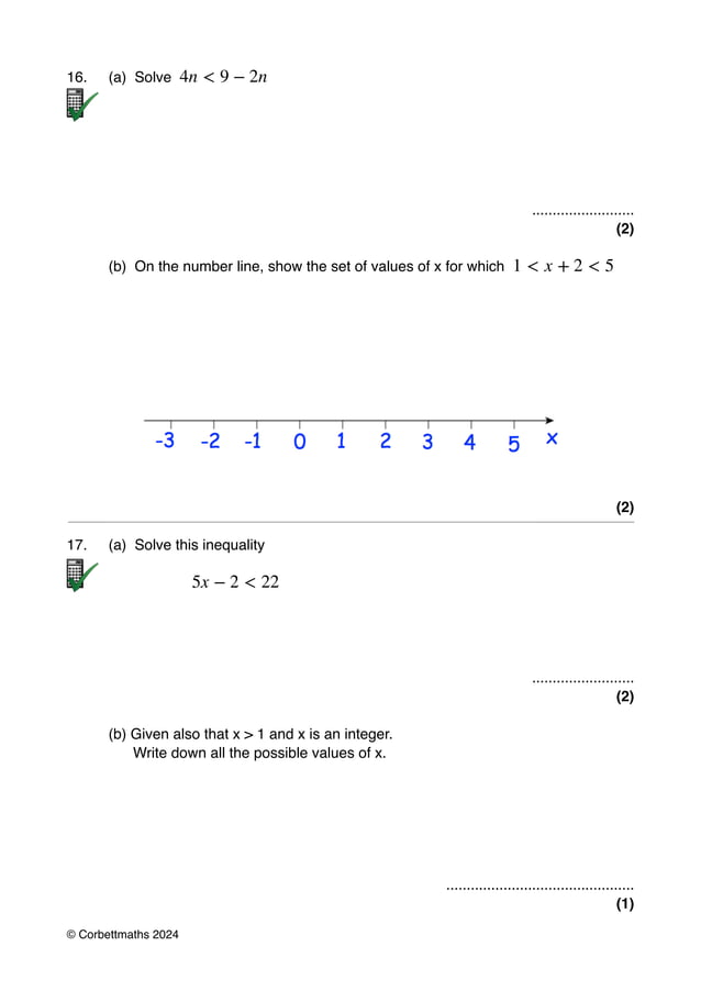 GCSE MATHEMATICS Inequalities questions .pdf