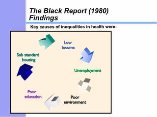 Inequalities in health - social class | PPT