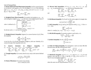 Inequalities list-2 | PDF