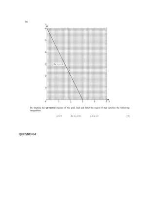 INEQUALITIES IGCSE MATHEMATICS QUESTIONS .pdf | Educational Assessment ...