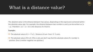 Inequalities and absolute value | PPTX