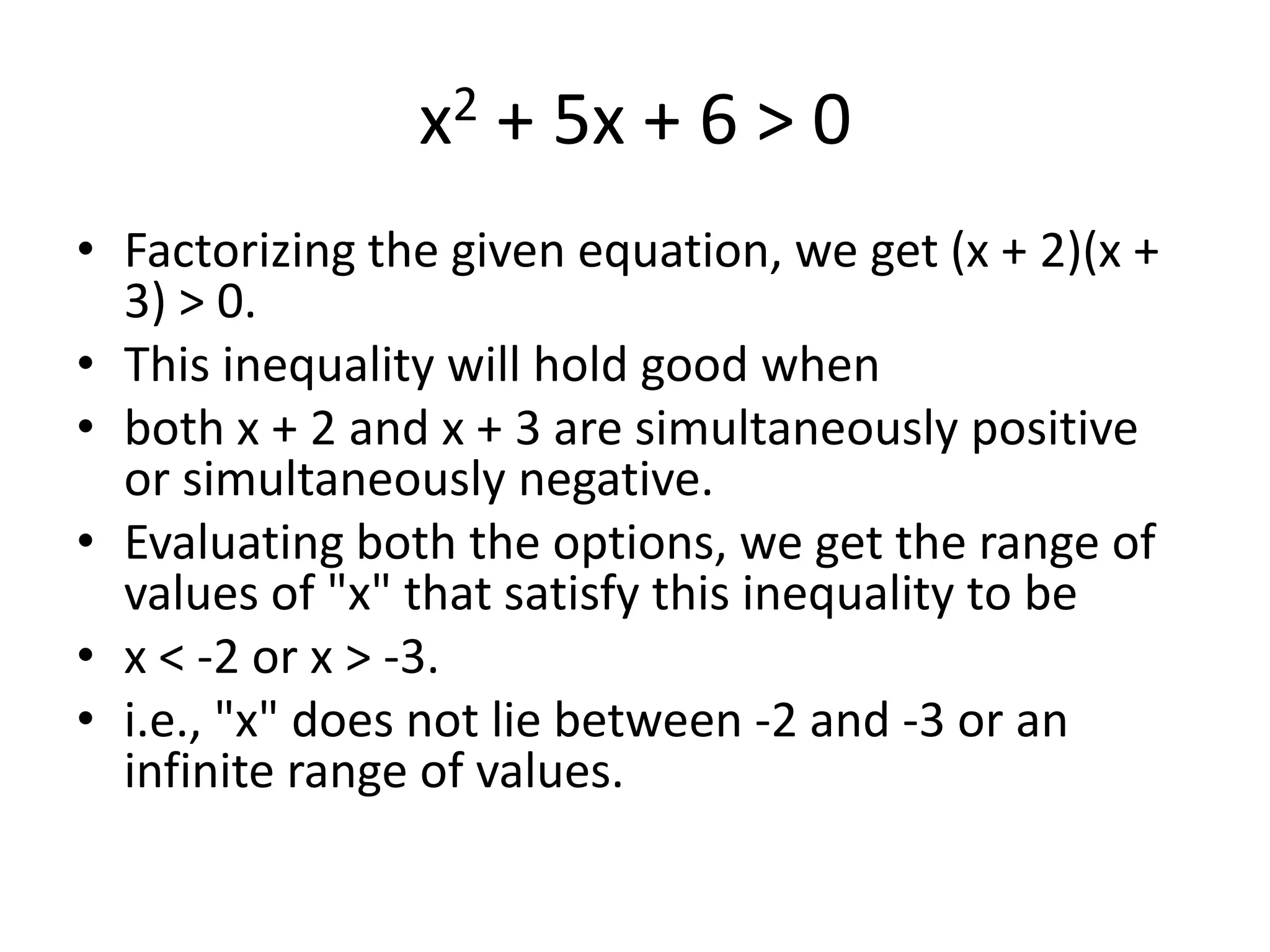 Inequalities and modulus | PPTX