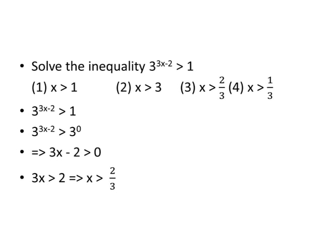 Inequalities and modulus | PPTX