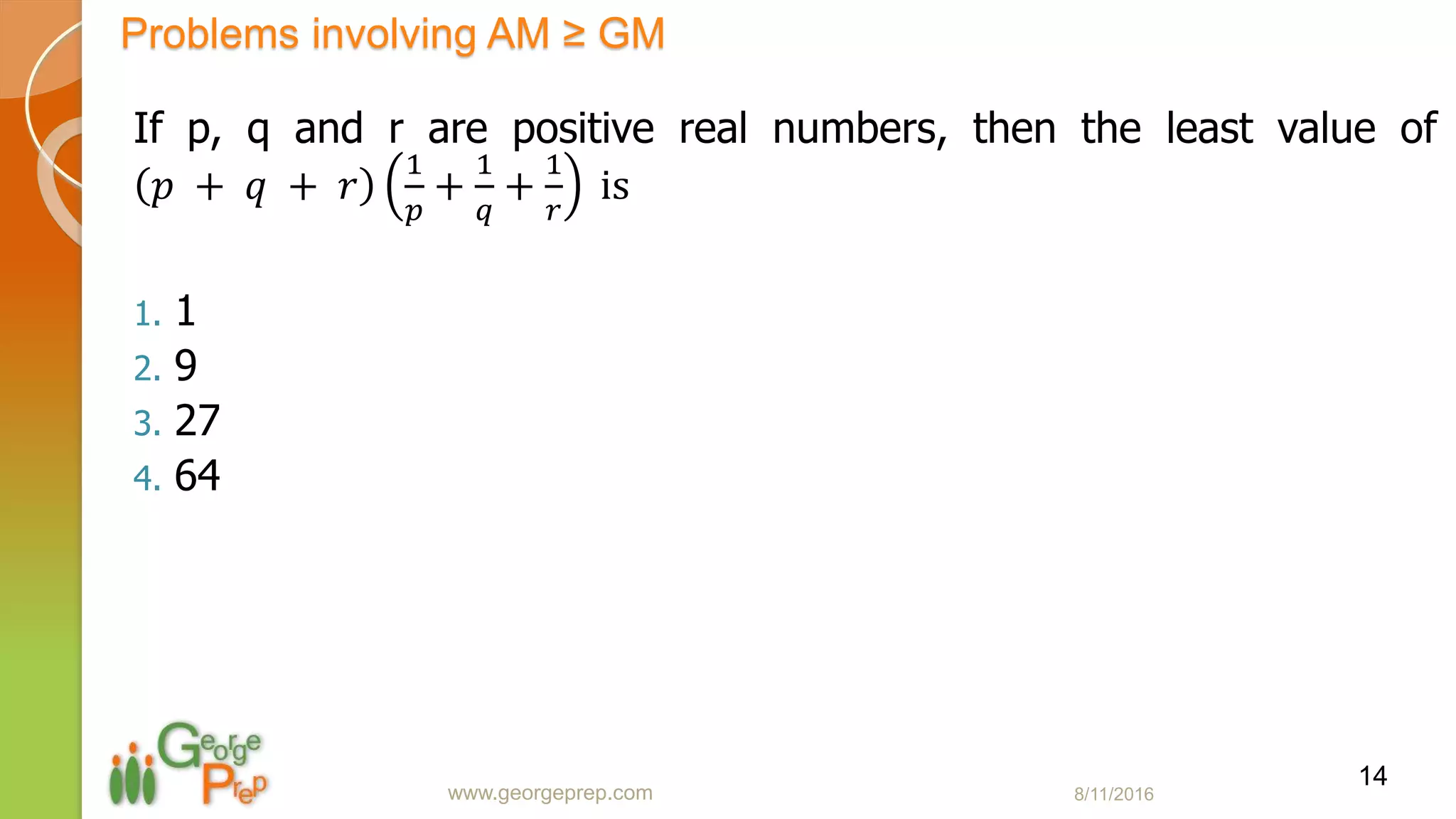 Inequalities and Modulus Session 1 | PPTX