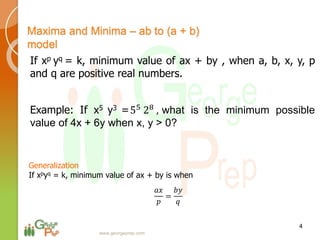 Inequalities and modulus session 2 | PPTX