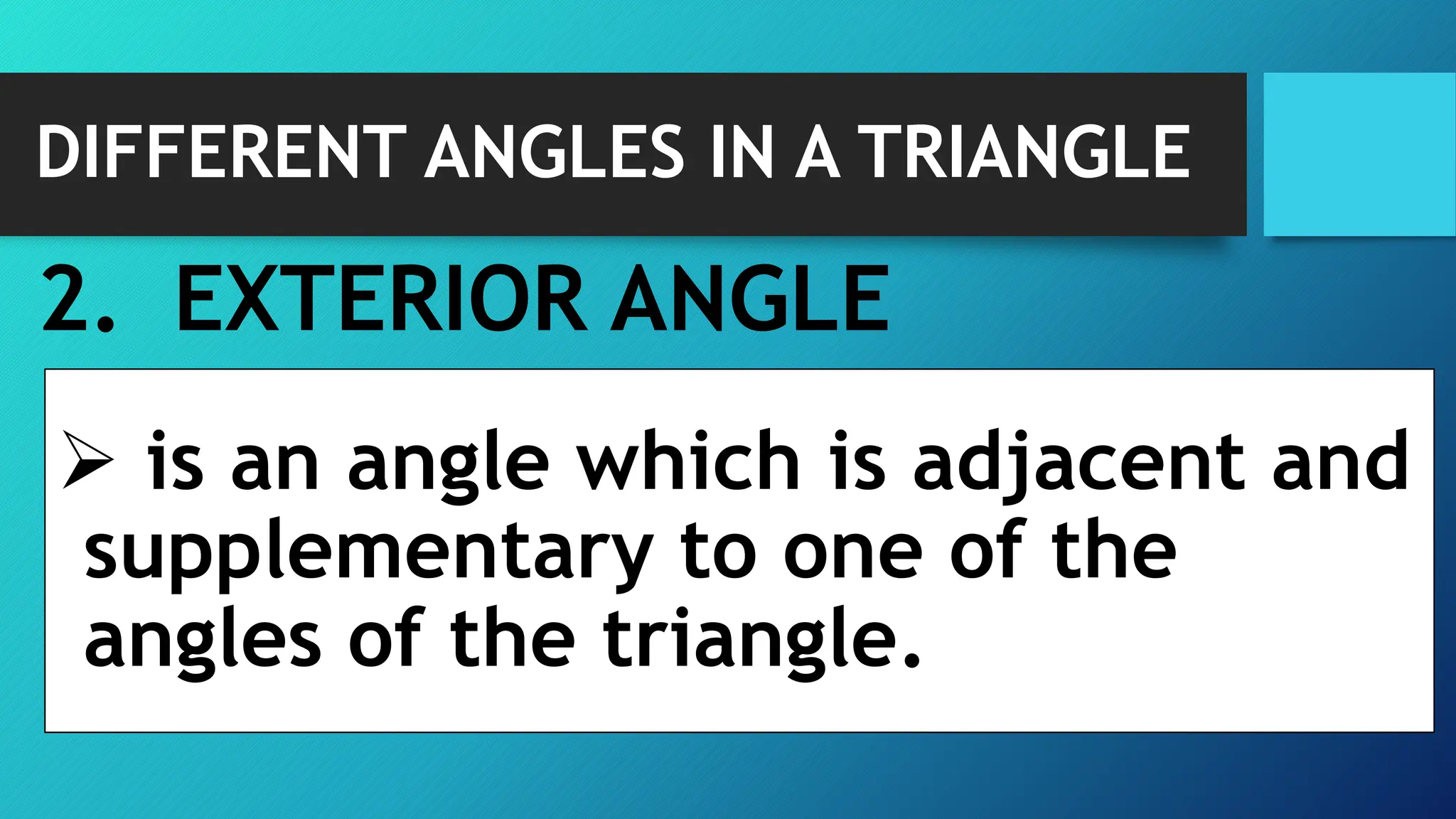 INEQUALITIES IN A TRIANGLE angle relationship.pptx
