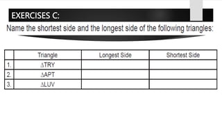 INEQUALITIES IN A TRIANGLE SIDE ANGLE RELATIONSHIP.pptx