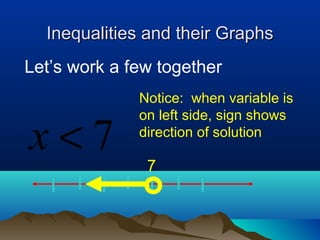 Inequalities powerpoint | PPT