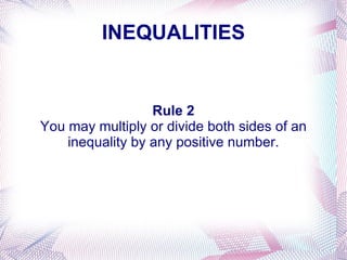 Inequalities | ODP