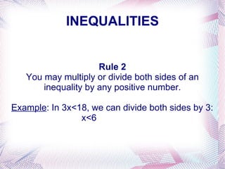 Inequalities | ODP