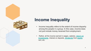 presentation on economic inequalities (Business environment) | PPTX