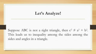 Inequality in a Triangle Math 8, 25.pptx