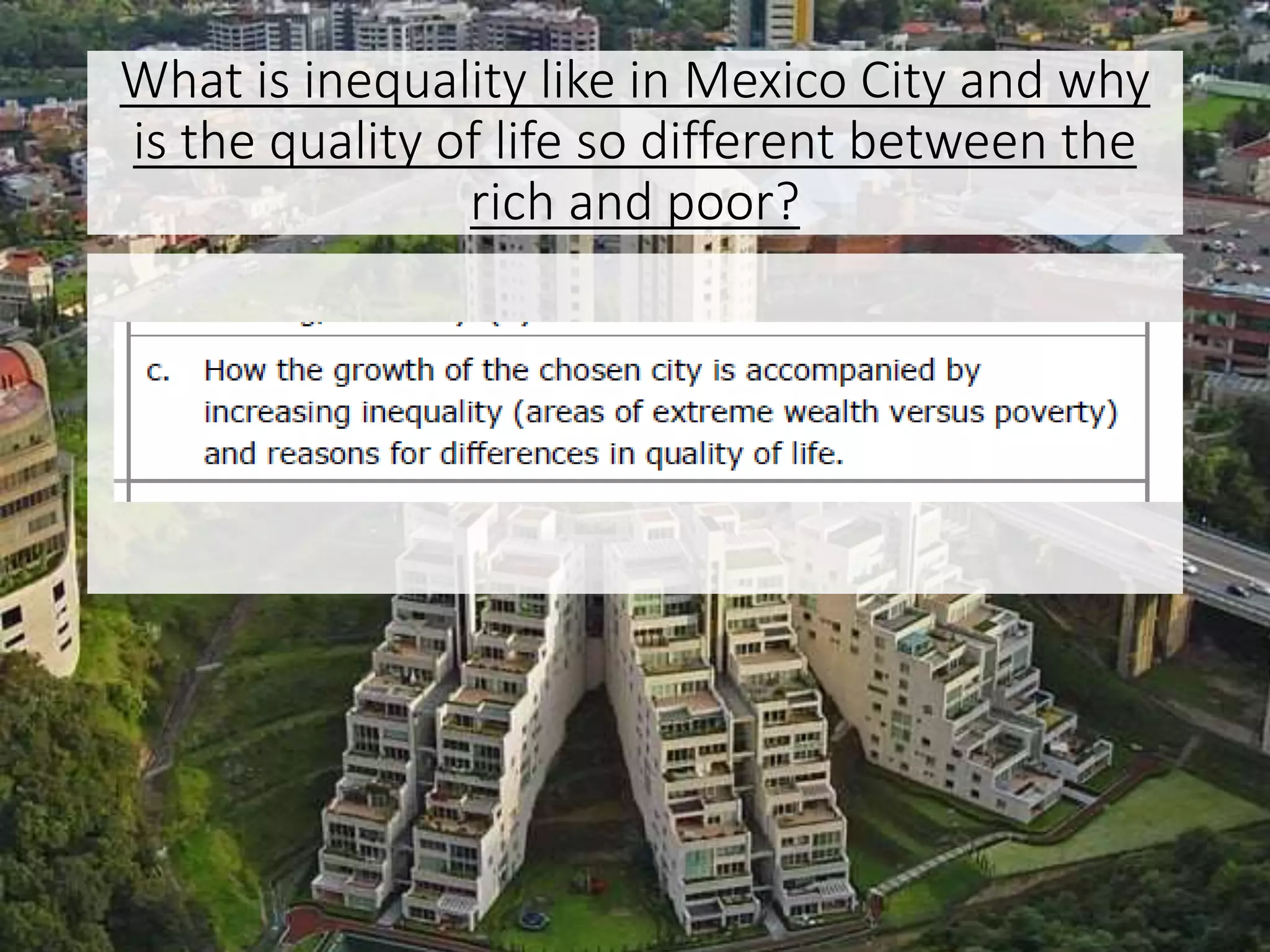 Inequality in mexico | PPTX