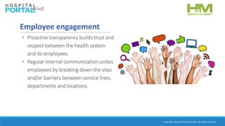 Best Practices in Internal Communication Using Your Hospital Intranet | PDF