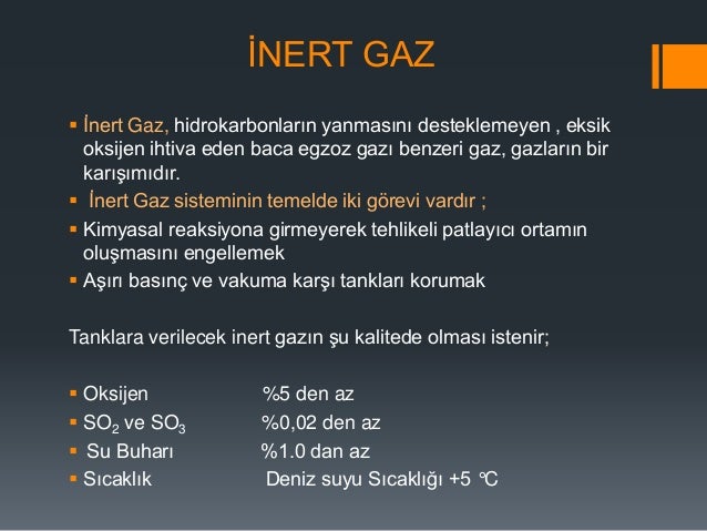 Inert Gas system
