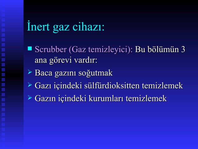 Inert gaz sistemig | PPT