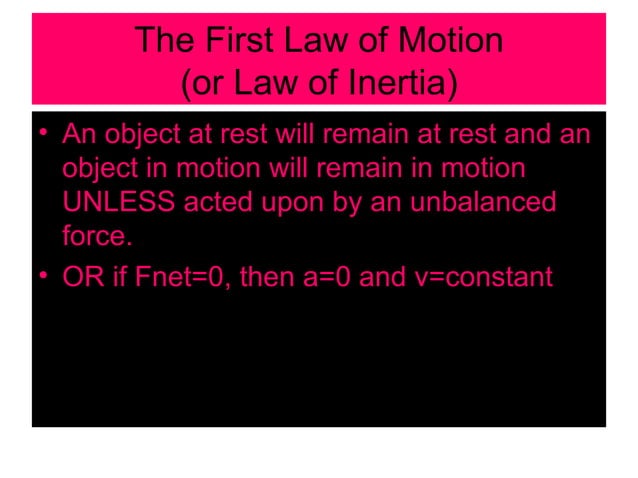 Inertia 1 | PPT