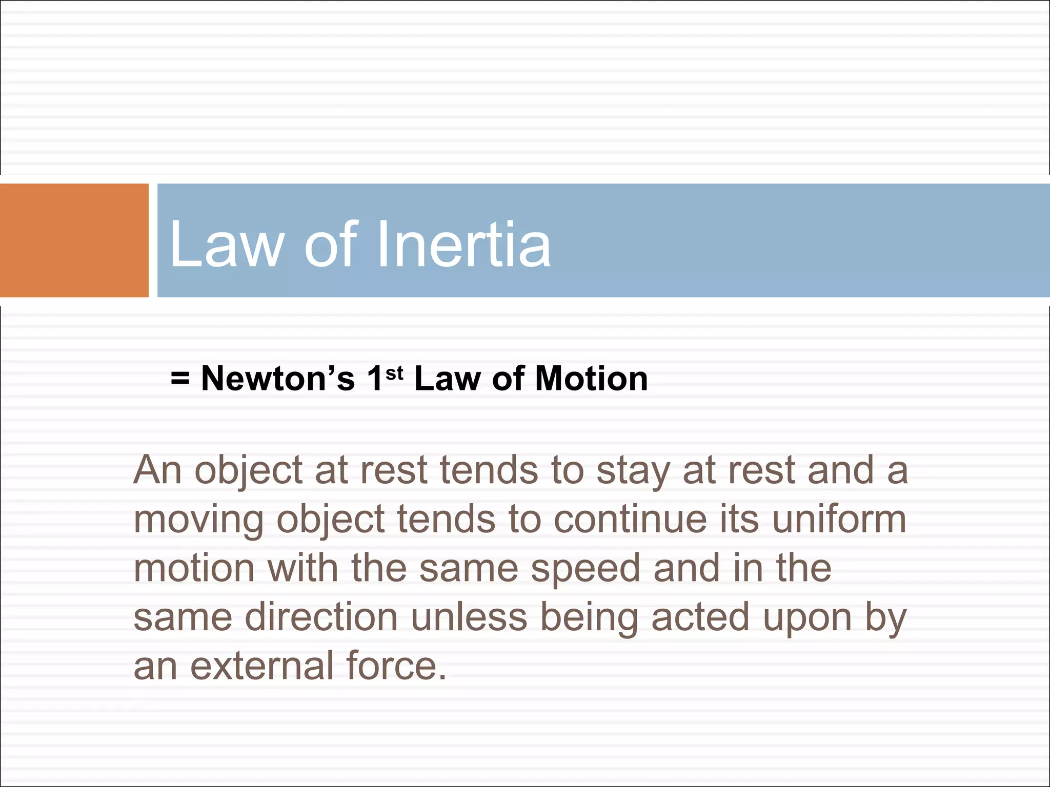 Inertia | PPT