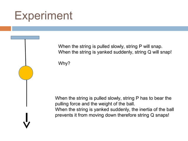 Inertia | PPT | Physics | Science
