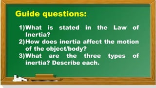 The First Law of Motion-Law of Inertia.pptx