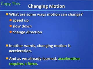 Inertia and Frames of Reference | PPT