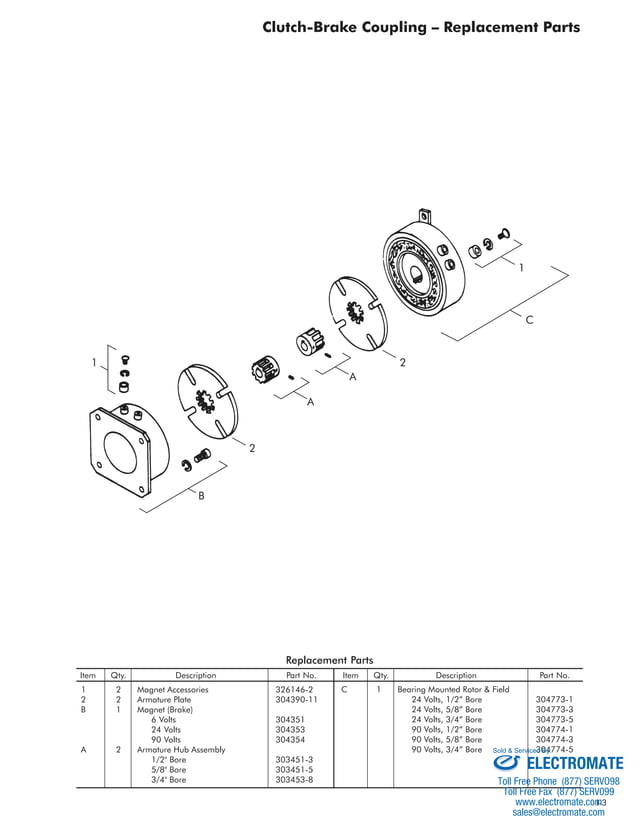 Inertia dynamics cb_couplings304_specsheet | PDF