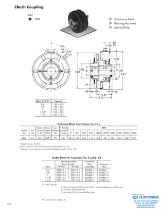 Inertia dynamics clutches_couplings_specsheet | PDF
