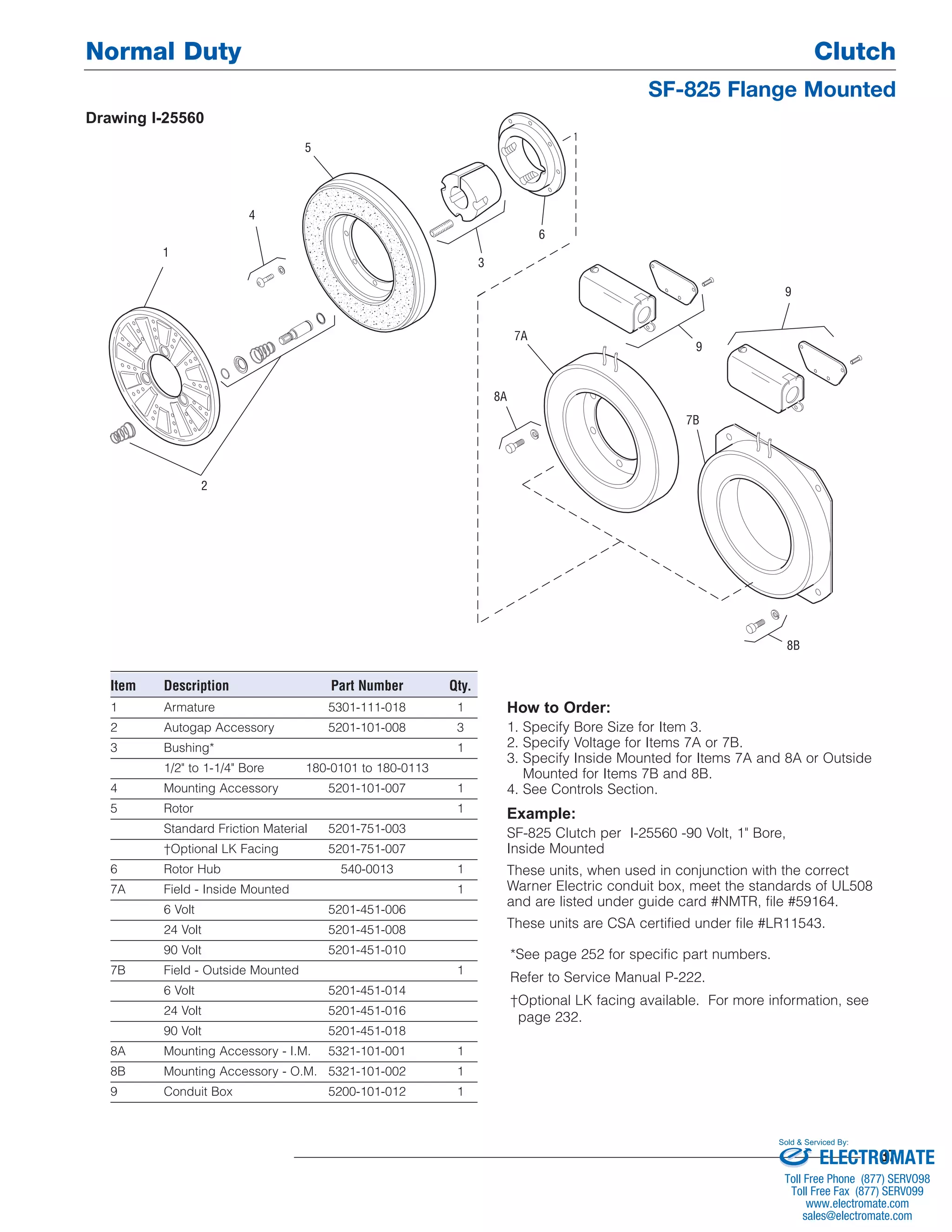 Inertia dynamics sf825f_specsheet | PDF