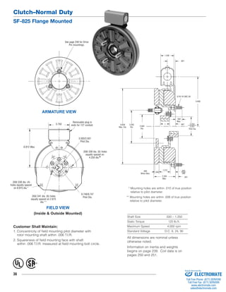 Inertia dynamics sf825f_specsheet | PDF