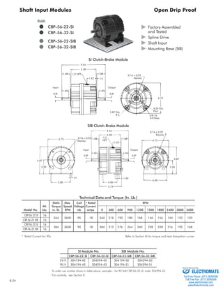 Inertia dynamics sim_cbp56_specsheet | PDF