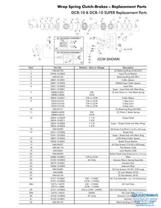 Inertia dynamics wrap_spring_specsheet | PDF | Performance Cars | Auto Type