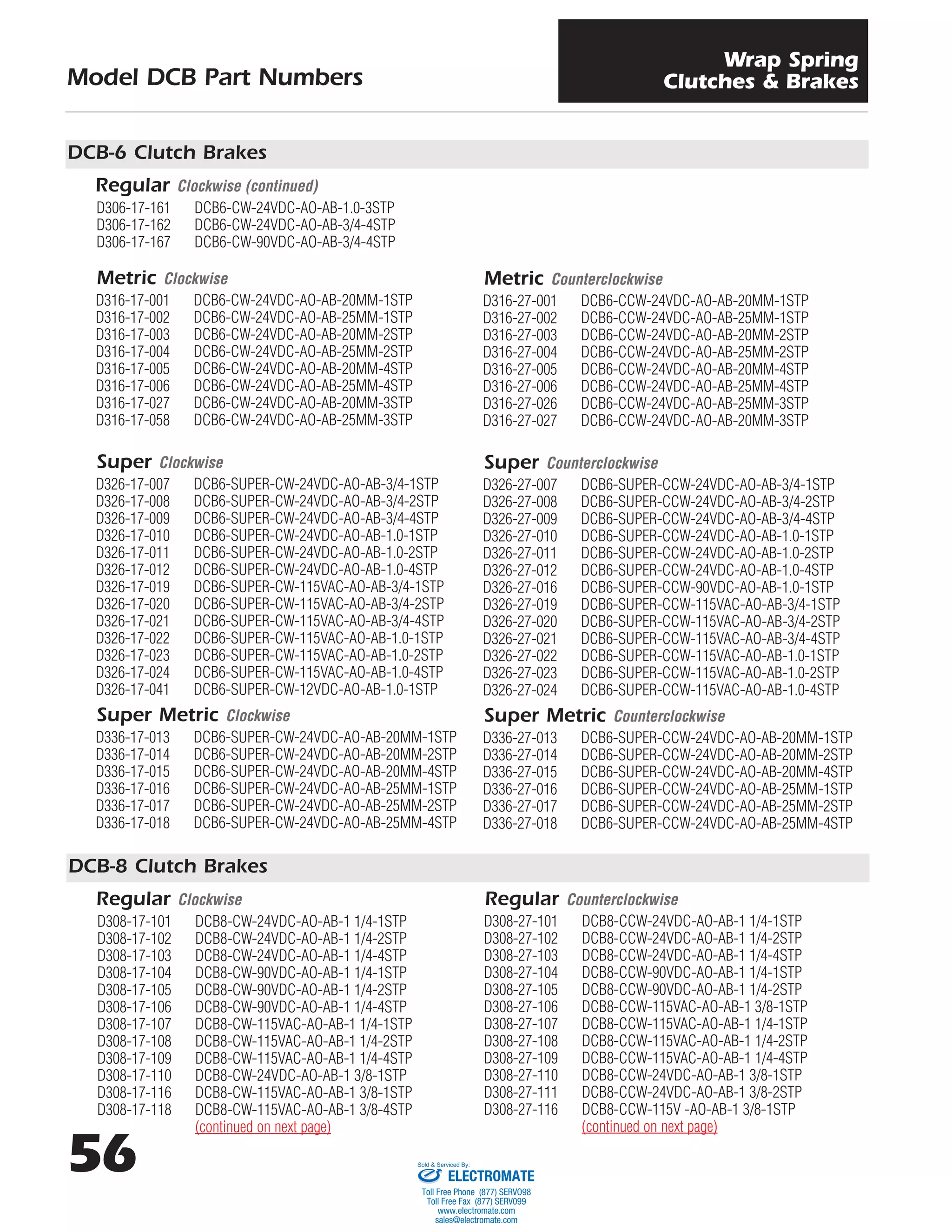 Inertia dynamic wrap spring clutches & brakes_specsheet | PDF | Auto ...