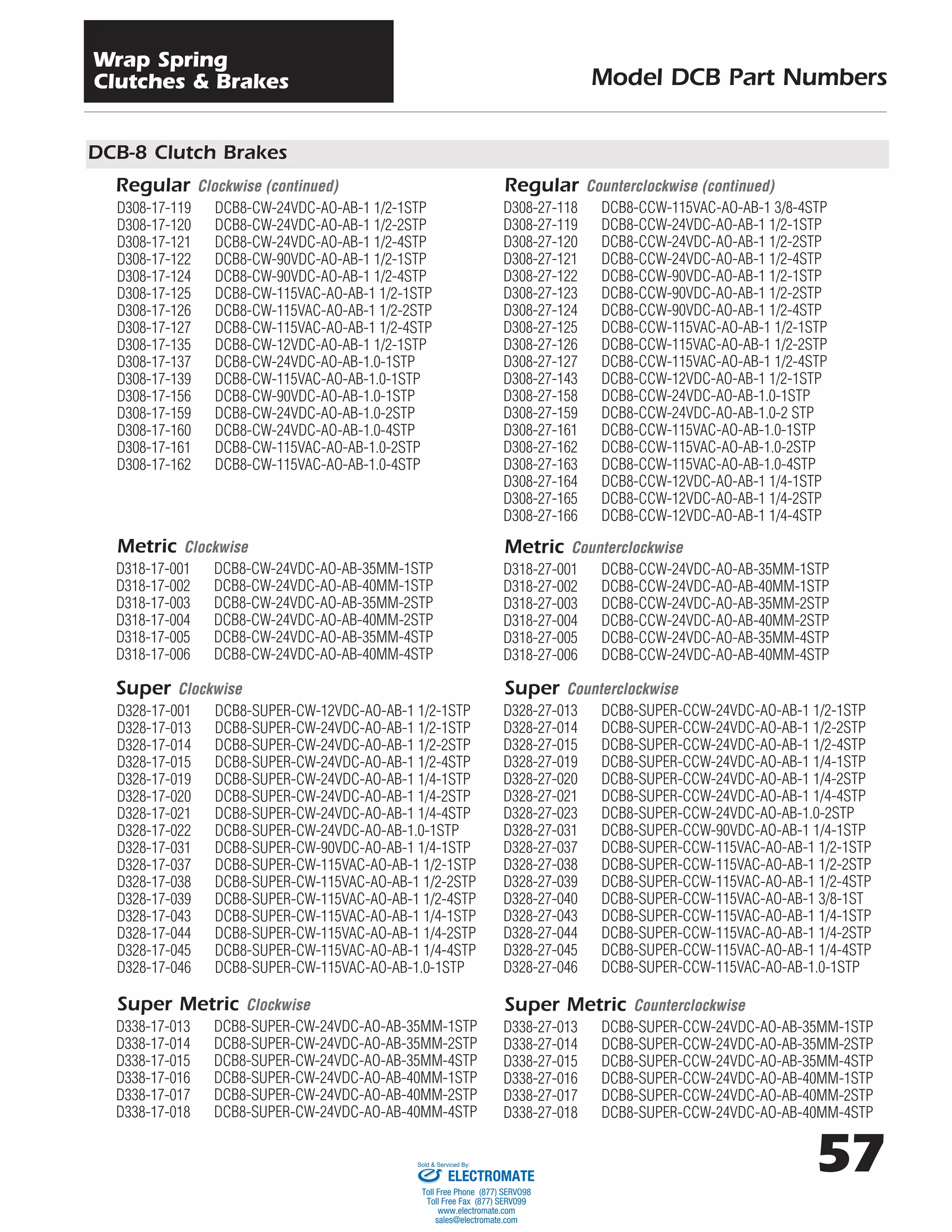 Inertia dynamic wrap spring clutches & brakes_specsheet | PDF | Auto ...